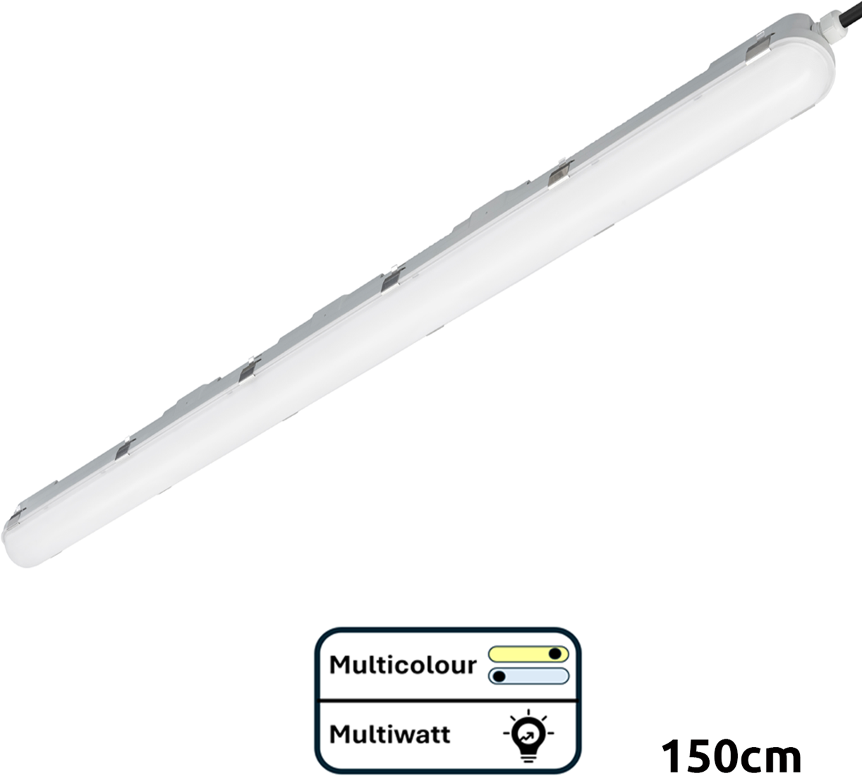 Sigmalicht LED TL Waterdicht Armatuur Atlantic IP66 150cm 30-55W 3-4 ...